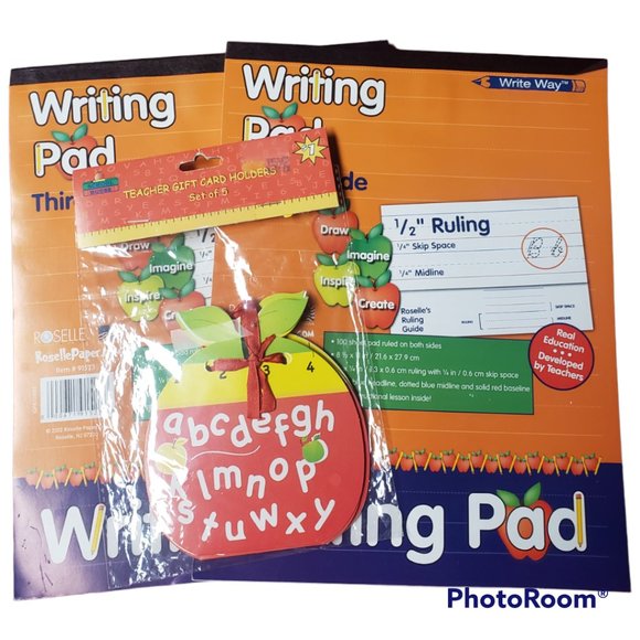 Other | School Writing Pad And Teacher Gift Card Holders | Poshmark